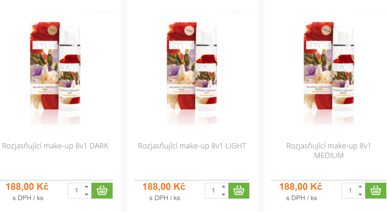 Ryor kosmetika a e–shop Ryor.cz – recenze - Slevove.cz